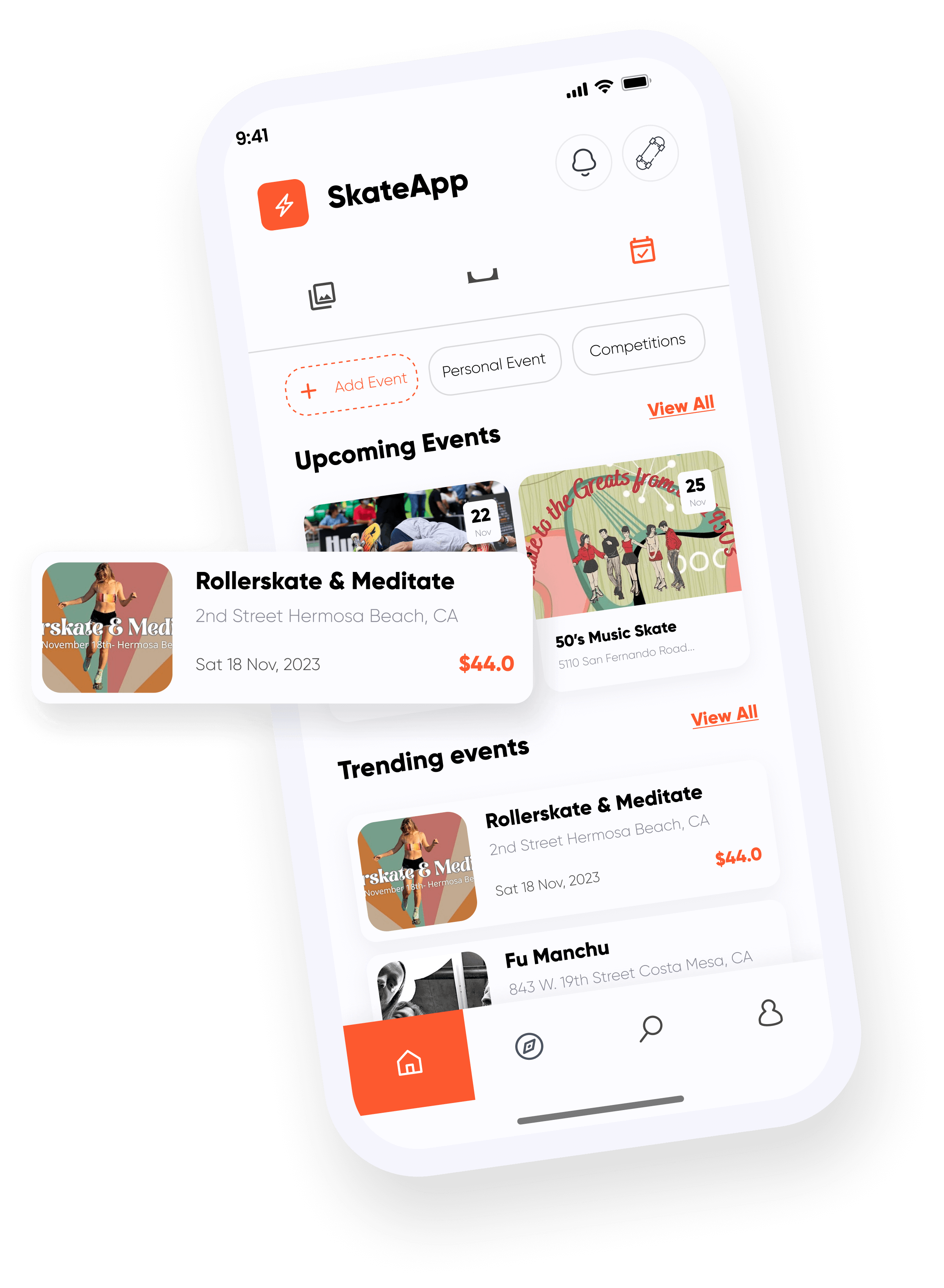 SkateApp - The Ultimate Skateboarding App